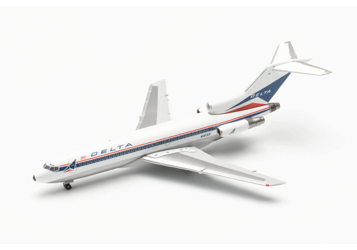 Boeing 727-100 Delta Air Lines N1635 diecast model – EraScaleModels