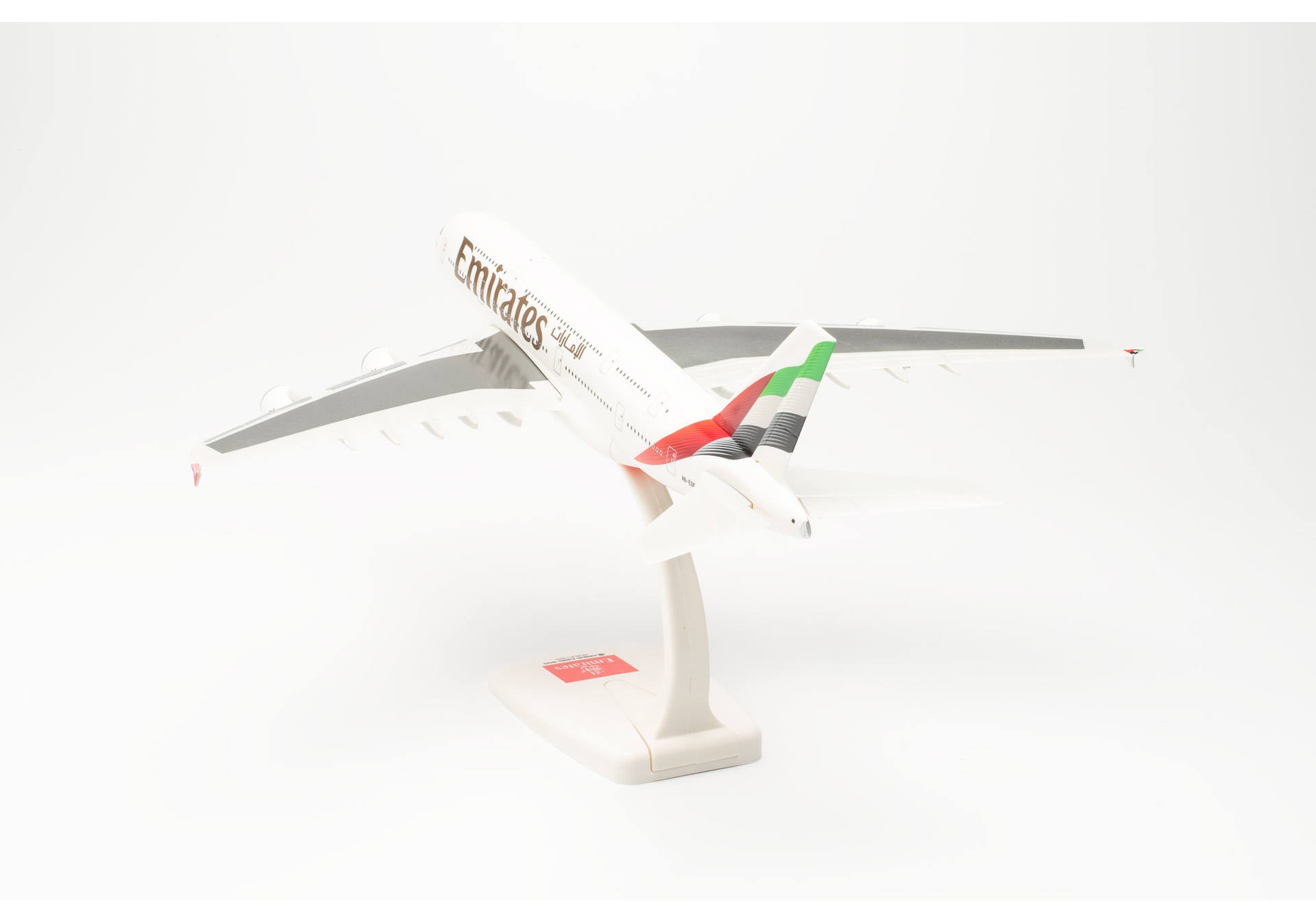 Airbus A380 Emirates Plane Model with Stand – 1/250 Scale – EraScaleModels