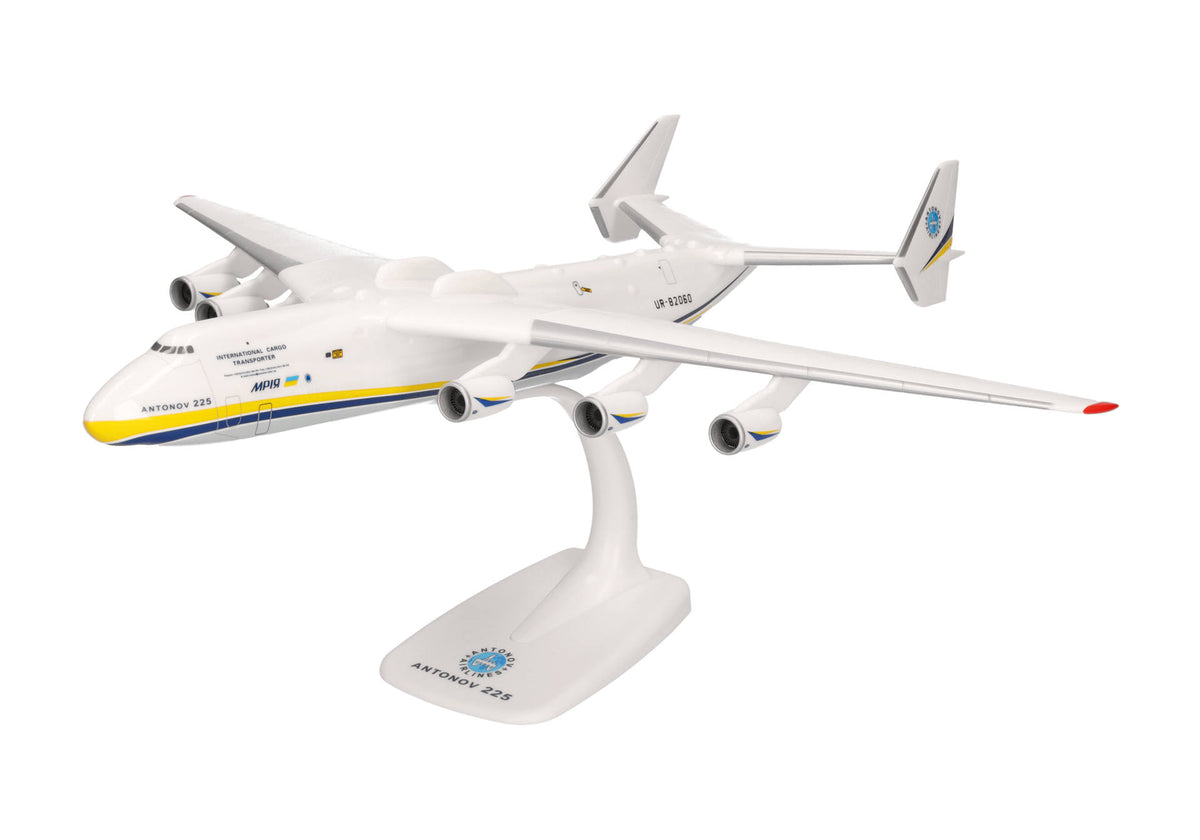 Antonov An-225 Plane Model with Stand – 1/250 Scale – EraScaleModels
